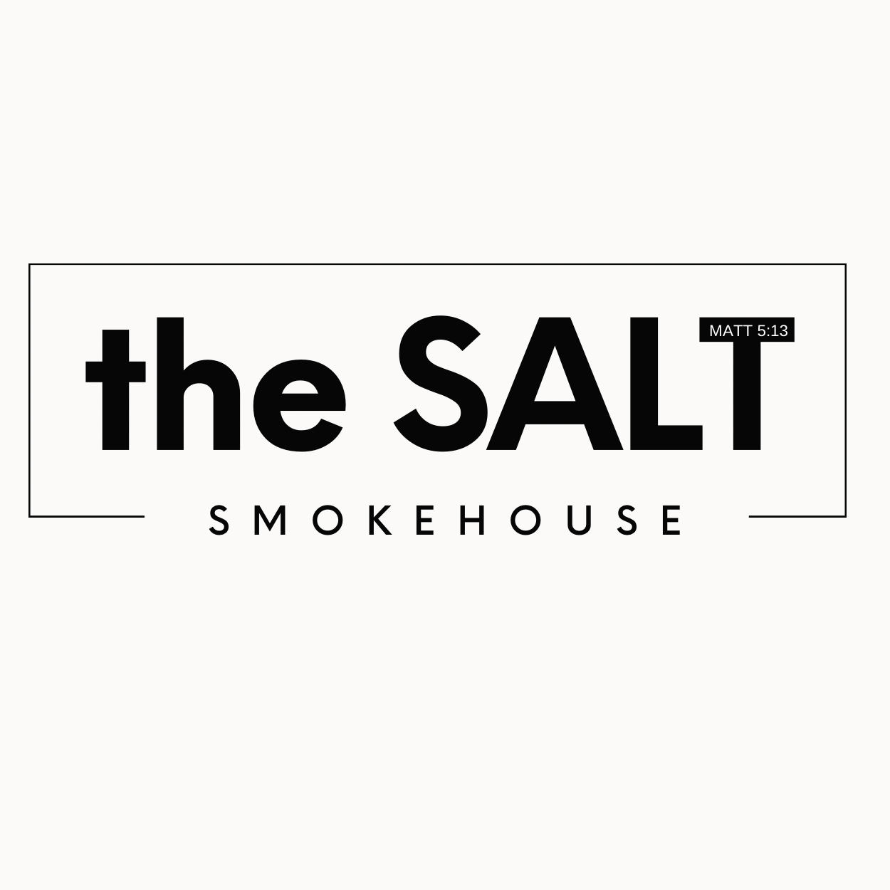 The SALT Smokehouse - Order Online